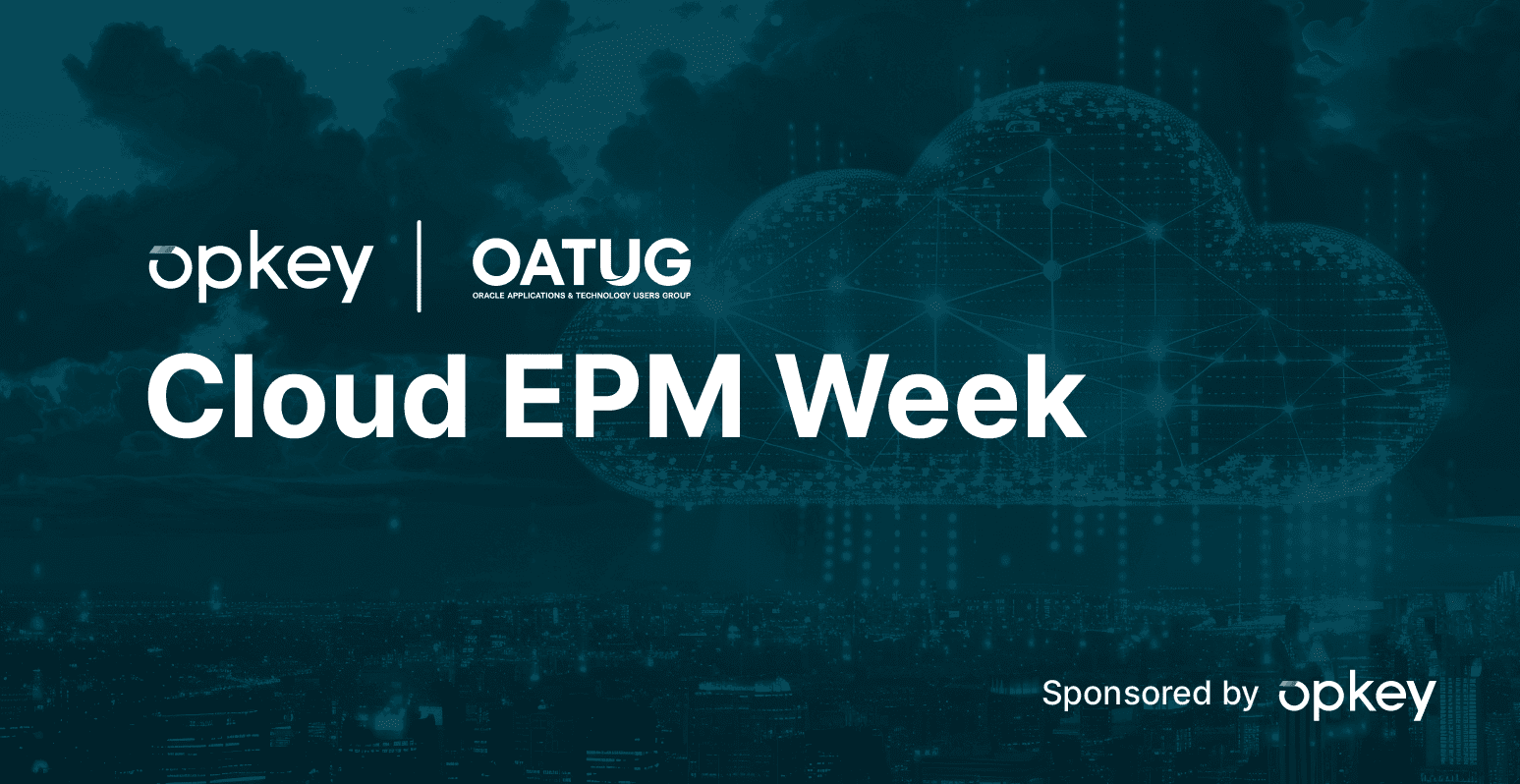 Join Opkey at OATUG Cloud EPM Week 2024